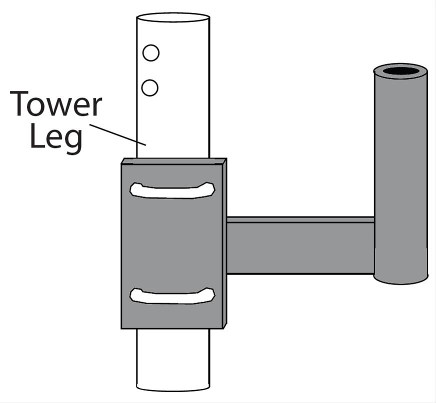 ROHN RP25G ROHN RP25G Rotor Posts | DX Engineering