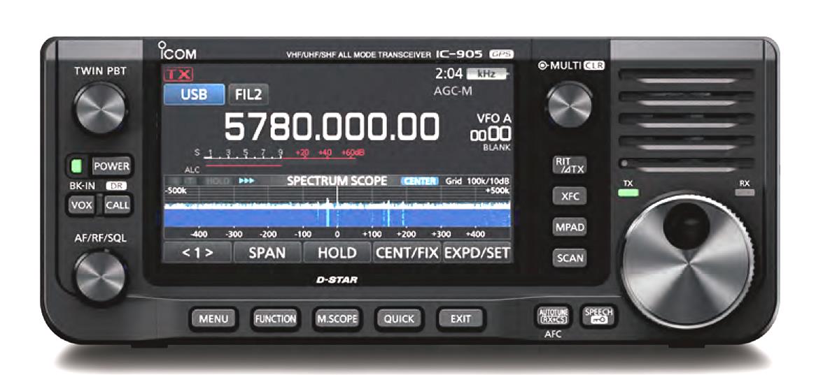 ICOM IC-905 ICOM IC-905 VHF/UHF/SHF All Mode Base/Portable Transceiver ...