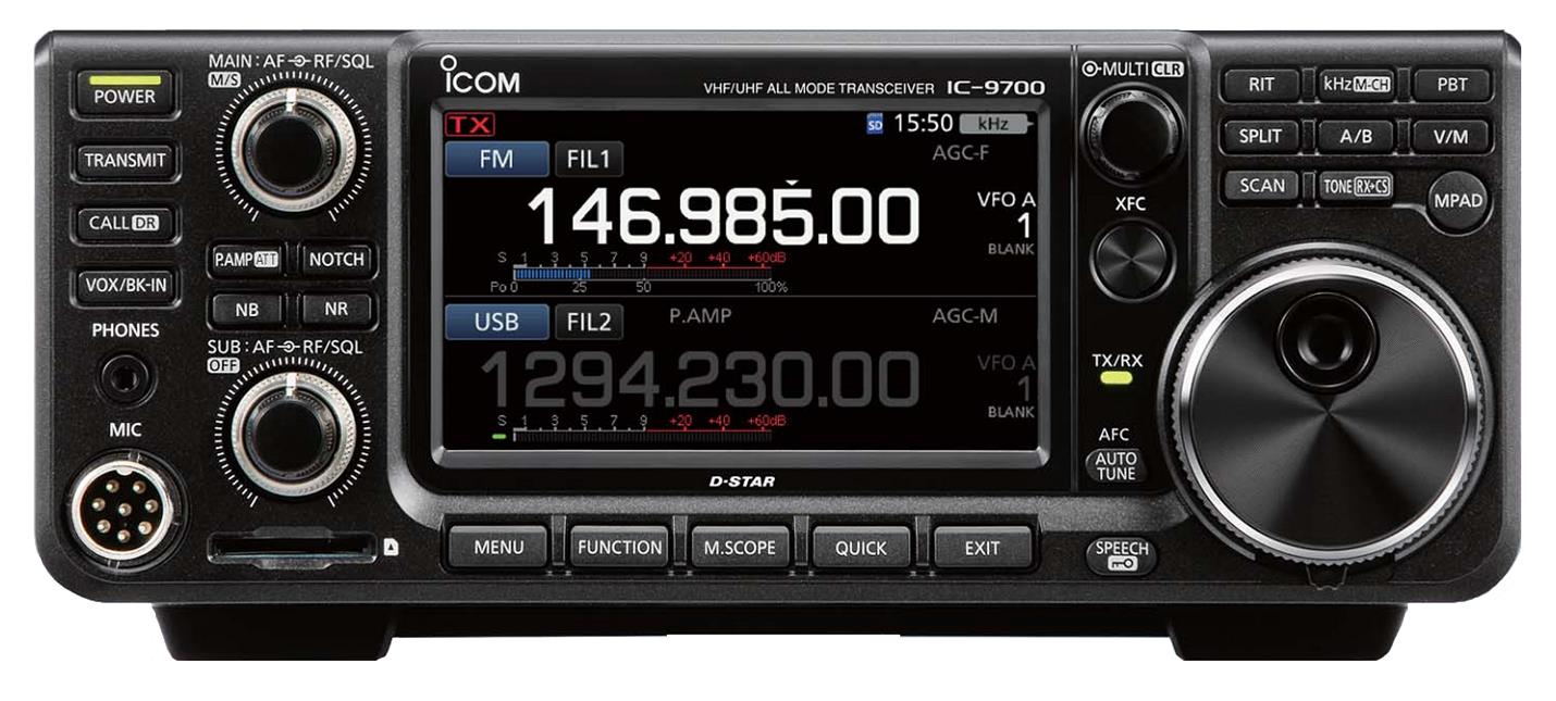 ICOM IC-9700 ICOM IC-9700 VHF/UHF/1.2 GHz Transceiver Reservations | DX ...