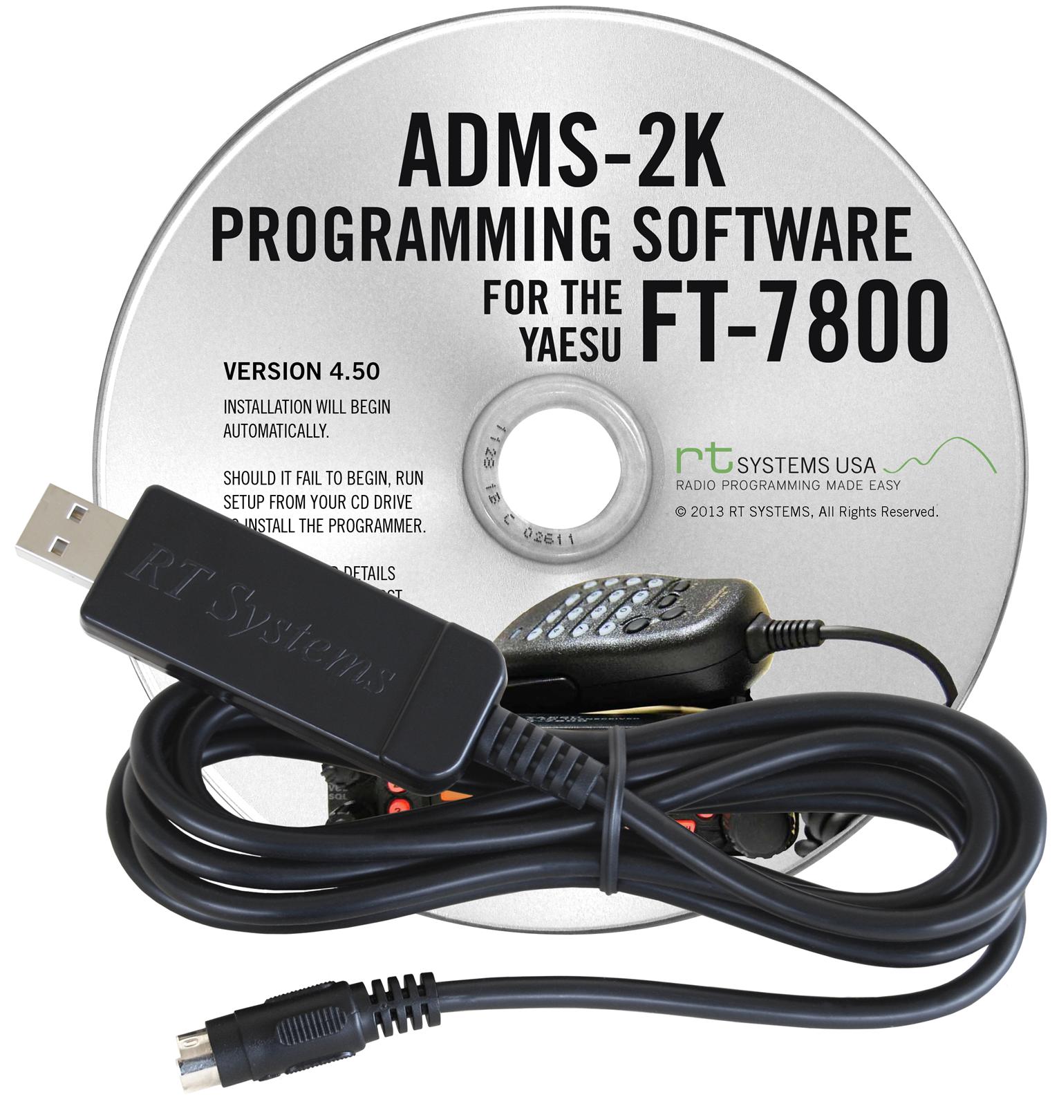 RT Systems ADMS-2K RT Systems Radio Programming Software | DX Engineering