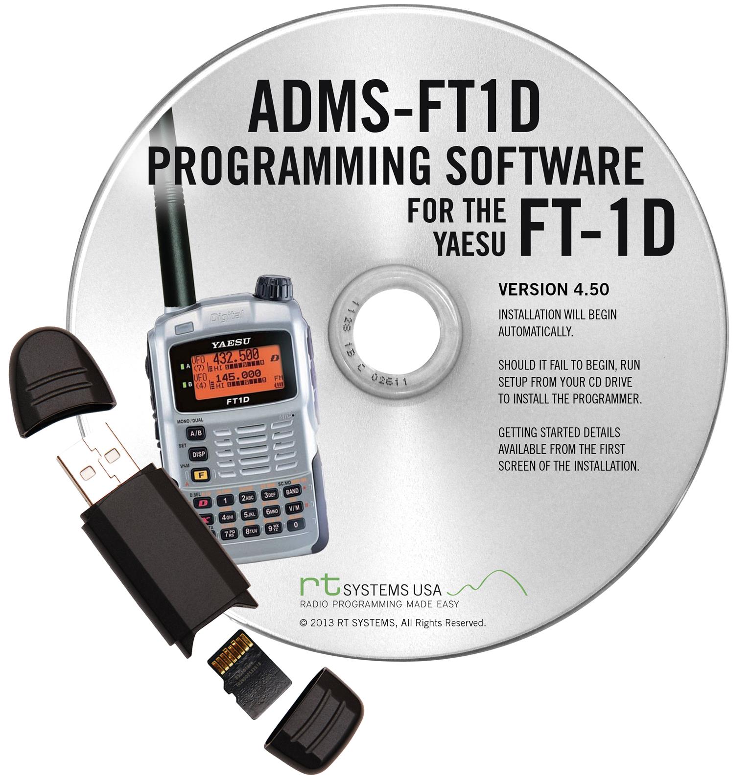 RT Systems ADMS-FT1DUSB RT Systems Radio Programming Software | DX ...
