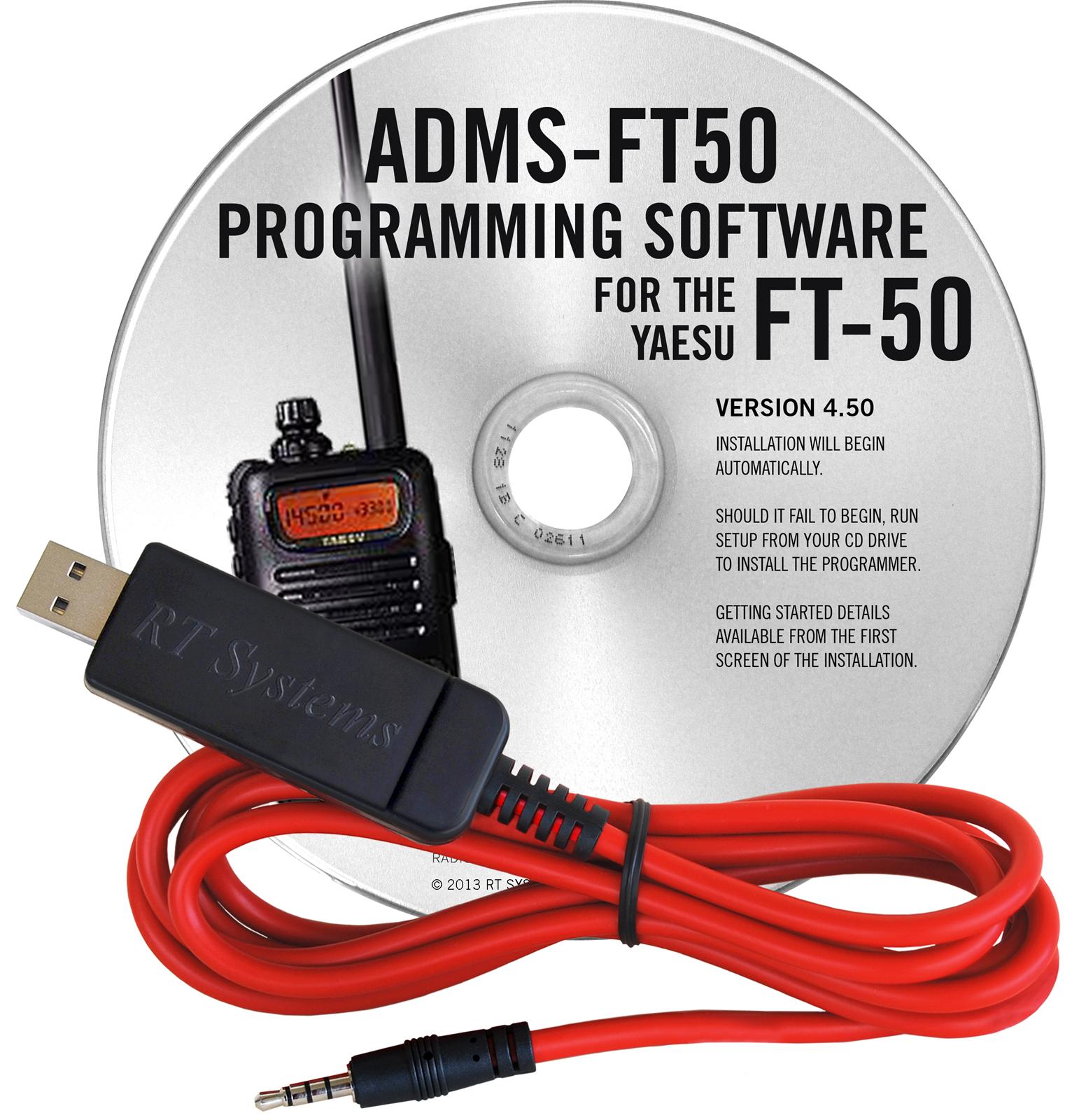 RT Systems ADMS-FT50 RT Systems Radio Programming Software | DX Engineering