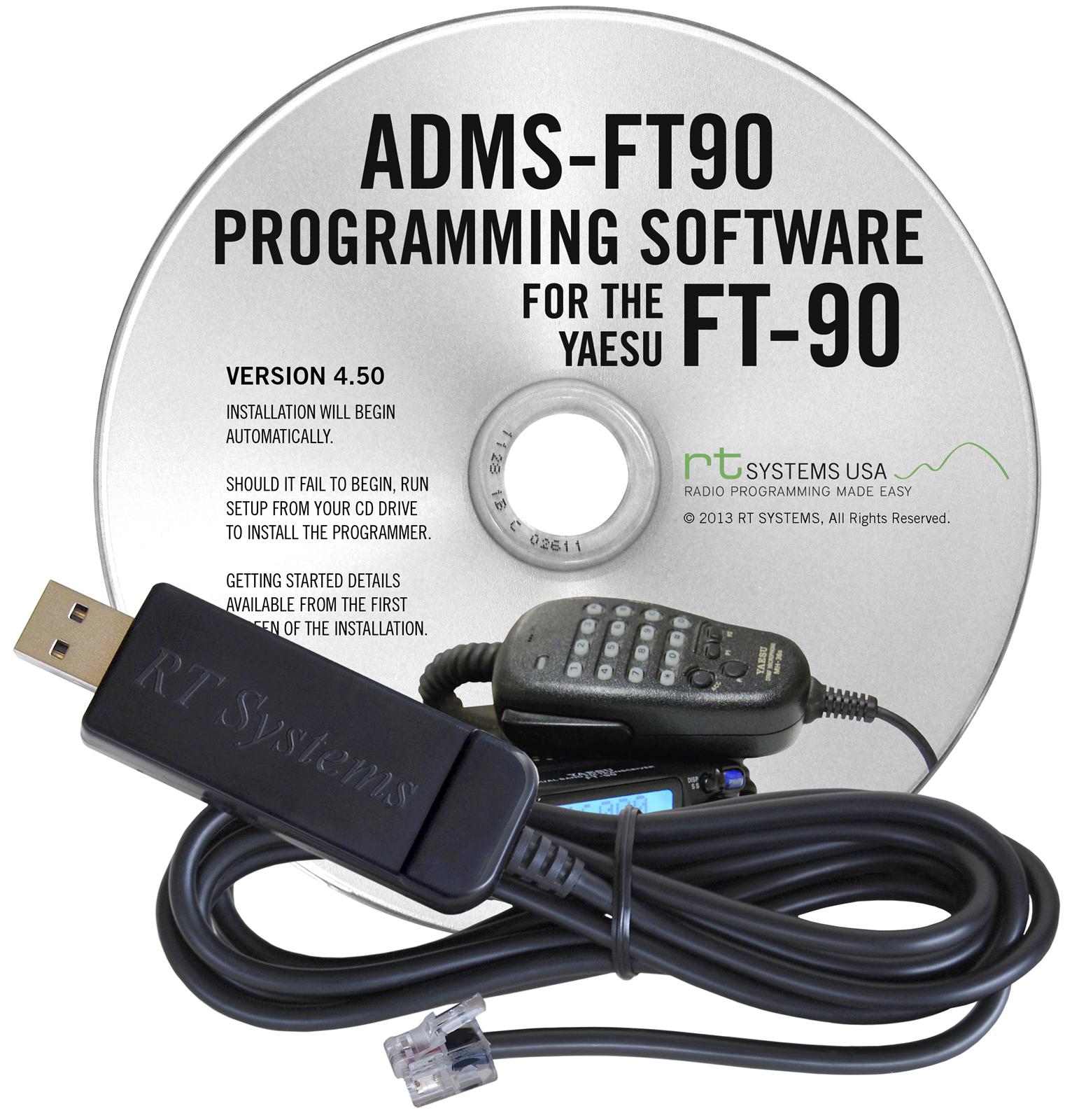 RT Systems ADMS-FT90 RT Systems Radio Programming Software | DX Engineering