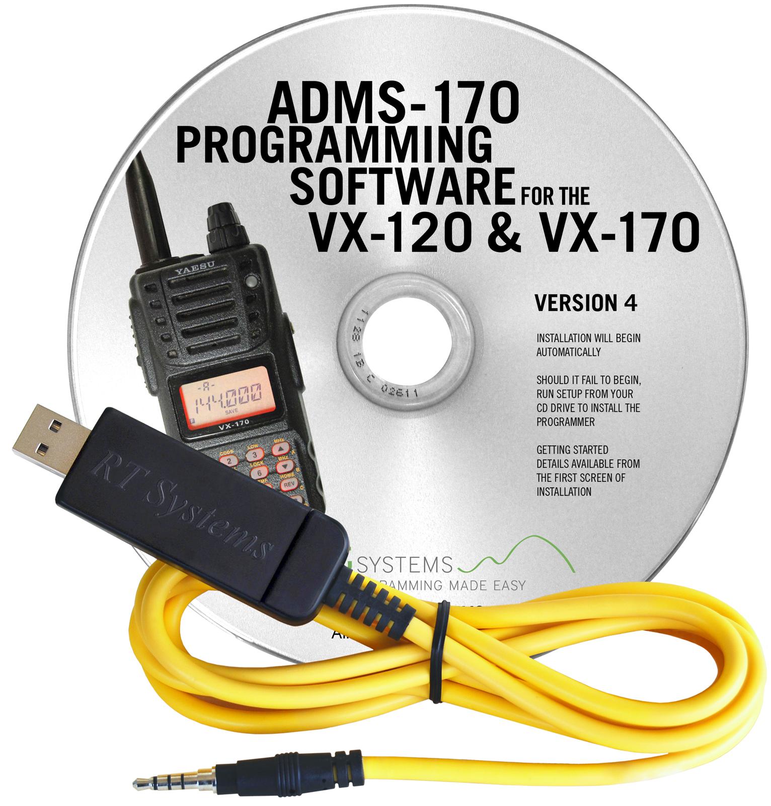 RT Systems ADMS-VX170 RT Systems Radio Programming Software | DX ...