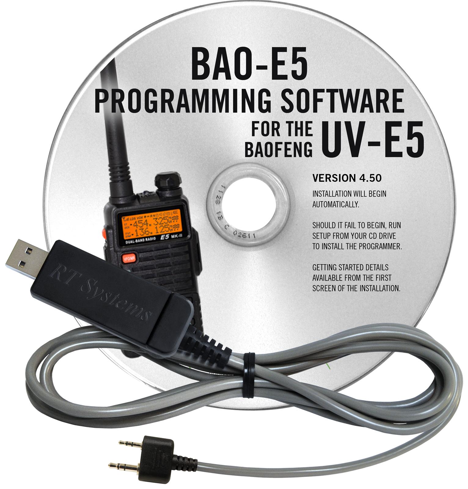 RT Systems BAO-E5-USB RT Systems Radio Programming Software | DX Engineering