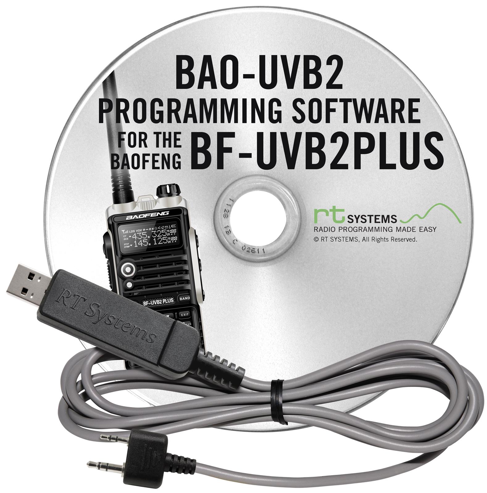 RT Systems Radio Programming Software BAO-UVB2-USB - Free Shipping on Most Orders Over $99 at DX ...