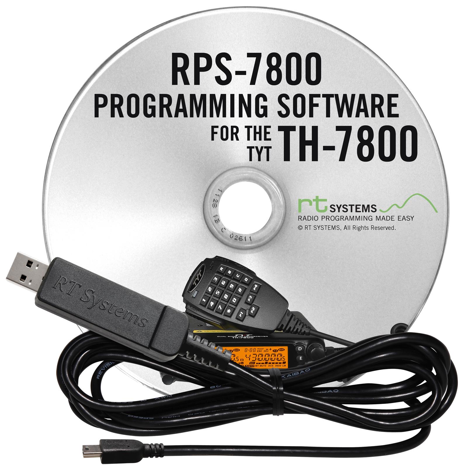 RT Systems Radio Programming Software RPS-7800-USB - Free Shipping on ...