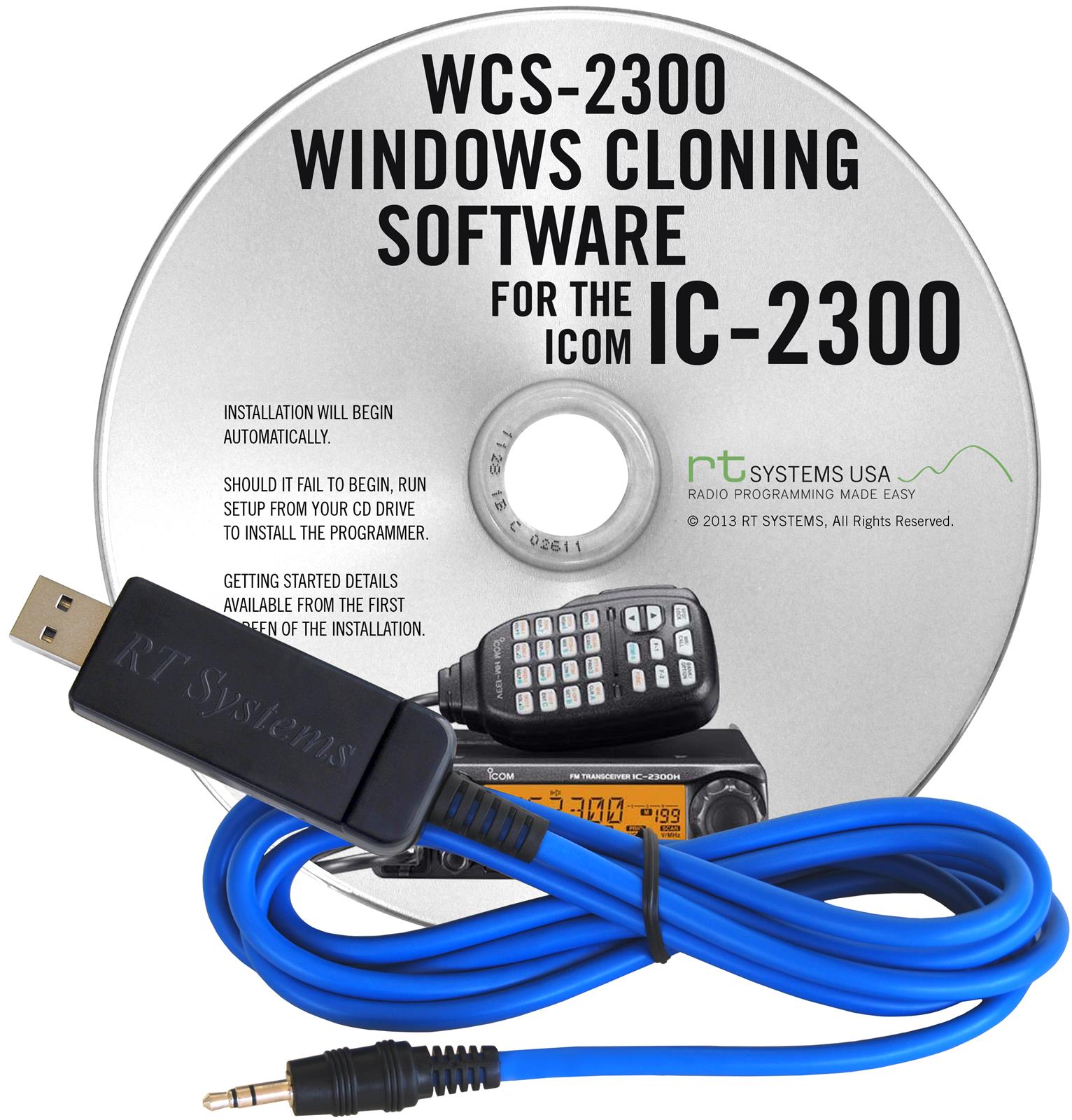 RT Systems Radio Programming Software WCS-2300-USB - Free Shipping on ...