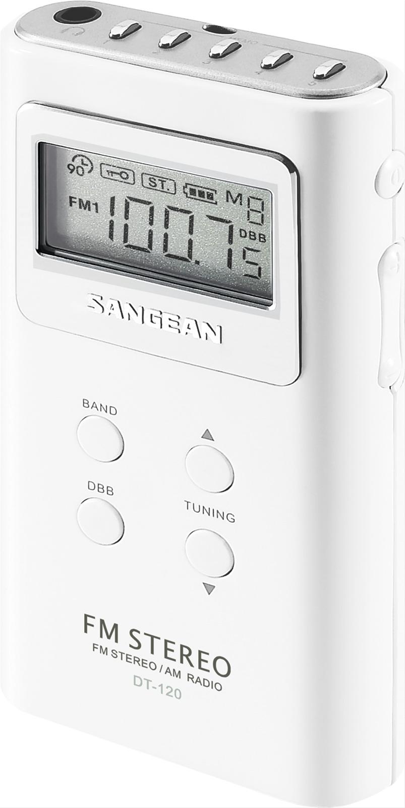 SANGEAN DT-120 Sangean DT-120 Pocket Radios | DX Engineering