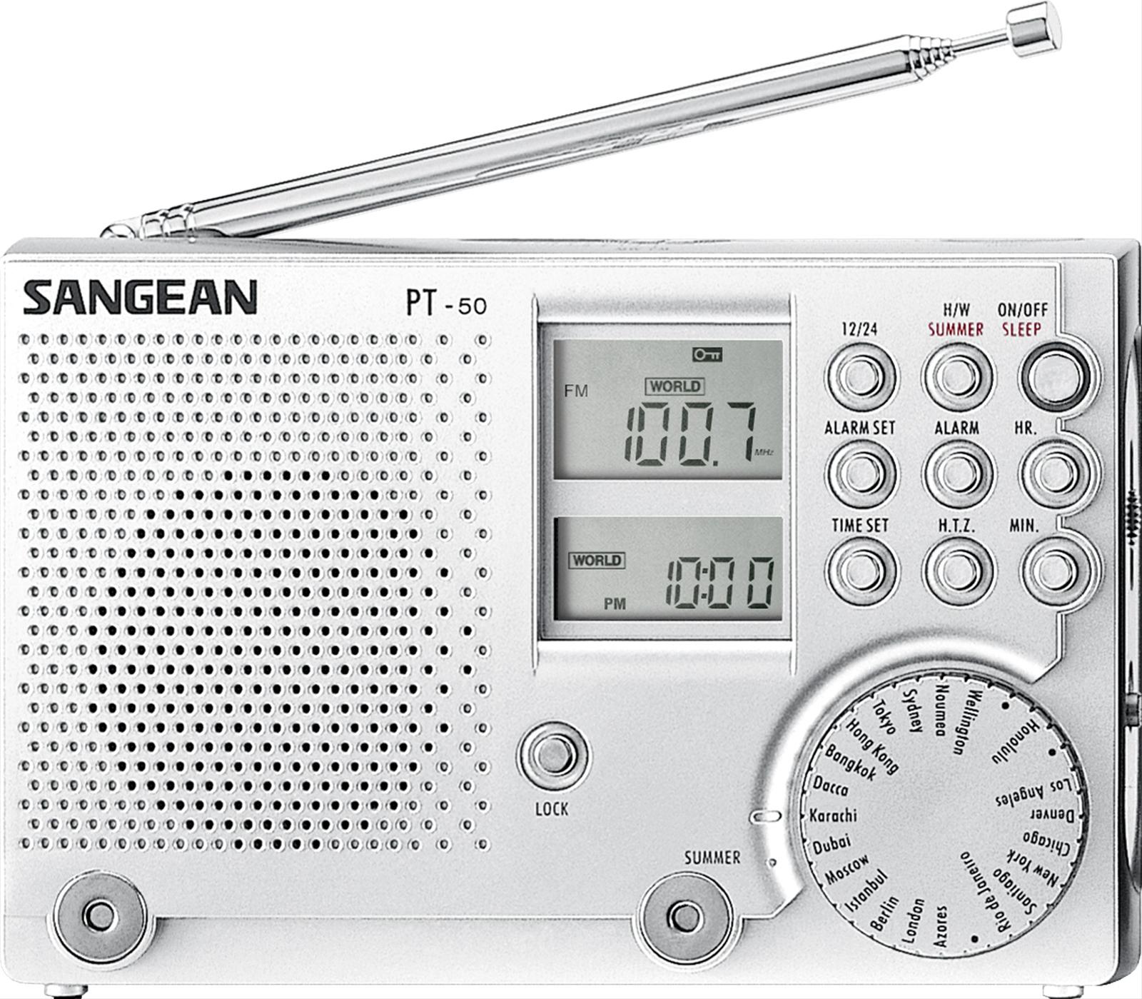 SANGEAN PT-50 Sangean PT-50 World-Band Portable Radios | DX Engineering