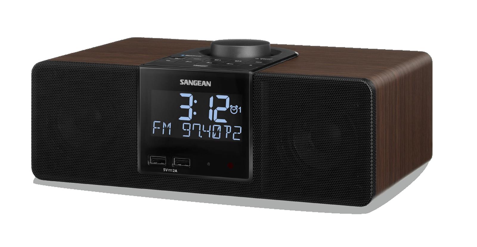 SANGEAN RCR-40 Sangean RCR-40 AM/FM/Bluetooth Clock Radios | DX Engineering