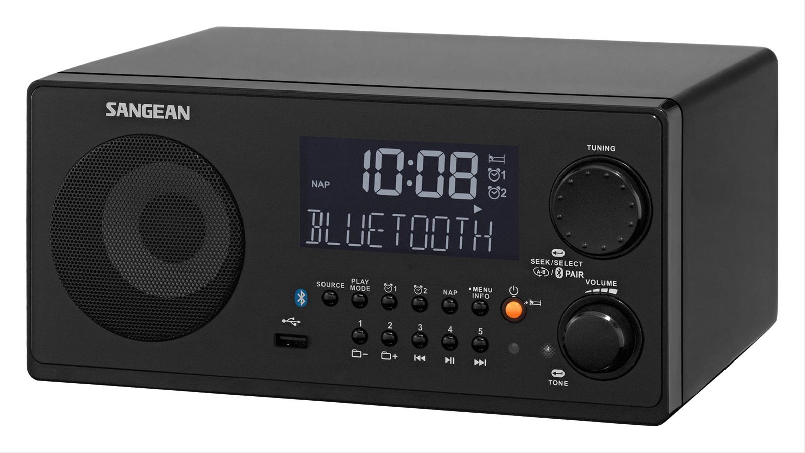 SANGEAN WR-22BK Sangean WR-22 Bluetooth Radios | DX Engineering