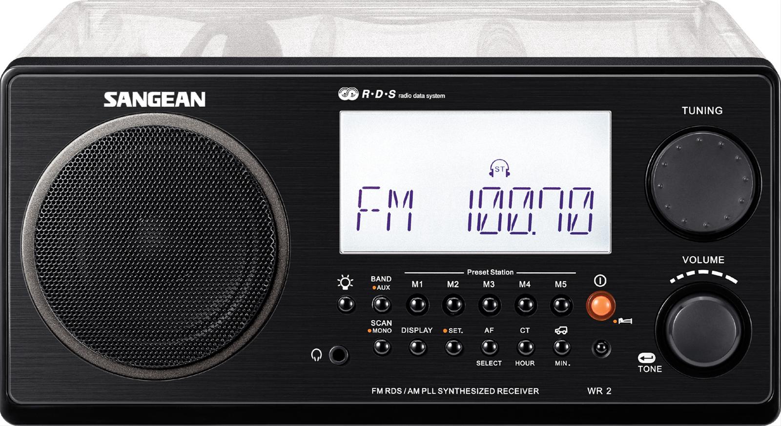 Sangean WR-2 Table-Top Radios WR-2CL - Free Shipping on Most Orders ...
