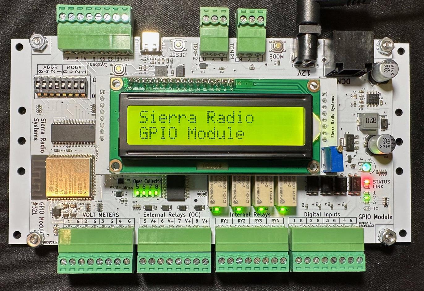 Sierra Radio Systems 321 Sierra Radio Systems General Purpose Input ...