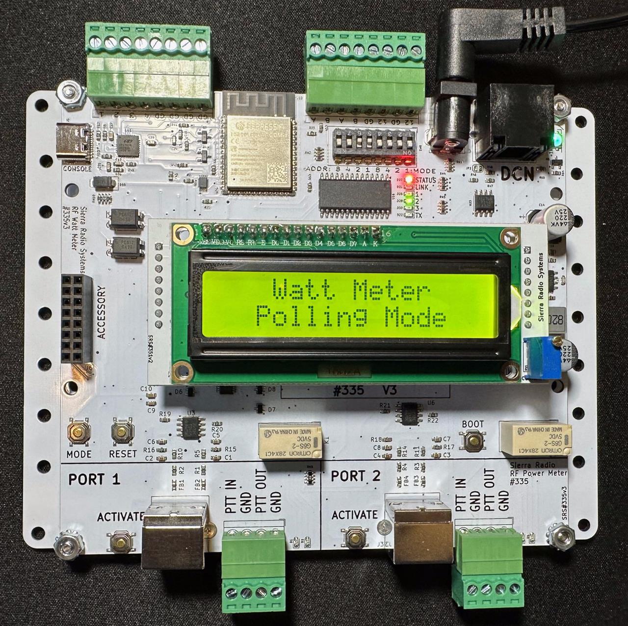 Sierra Radio Systems 335 Sierra Radio Systems RF Watt Meter Modules ...
