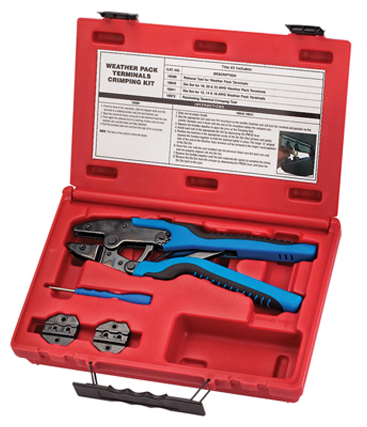 S&G Tool 18850 S&G Tool Aid Weatherpack Crimping Tools | DX Engineering