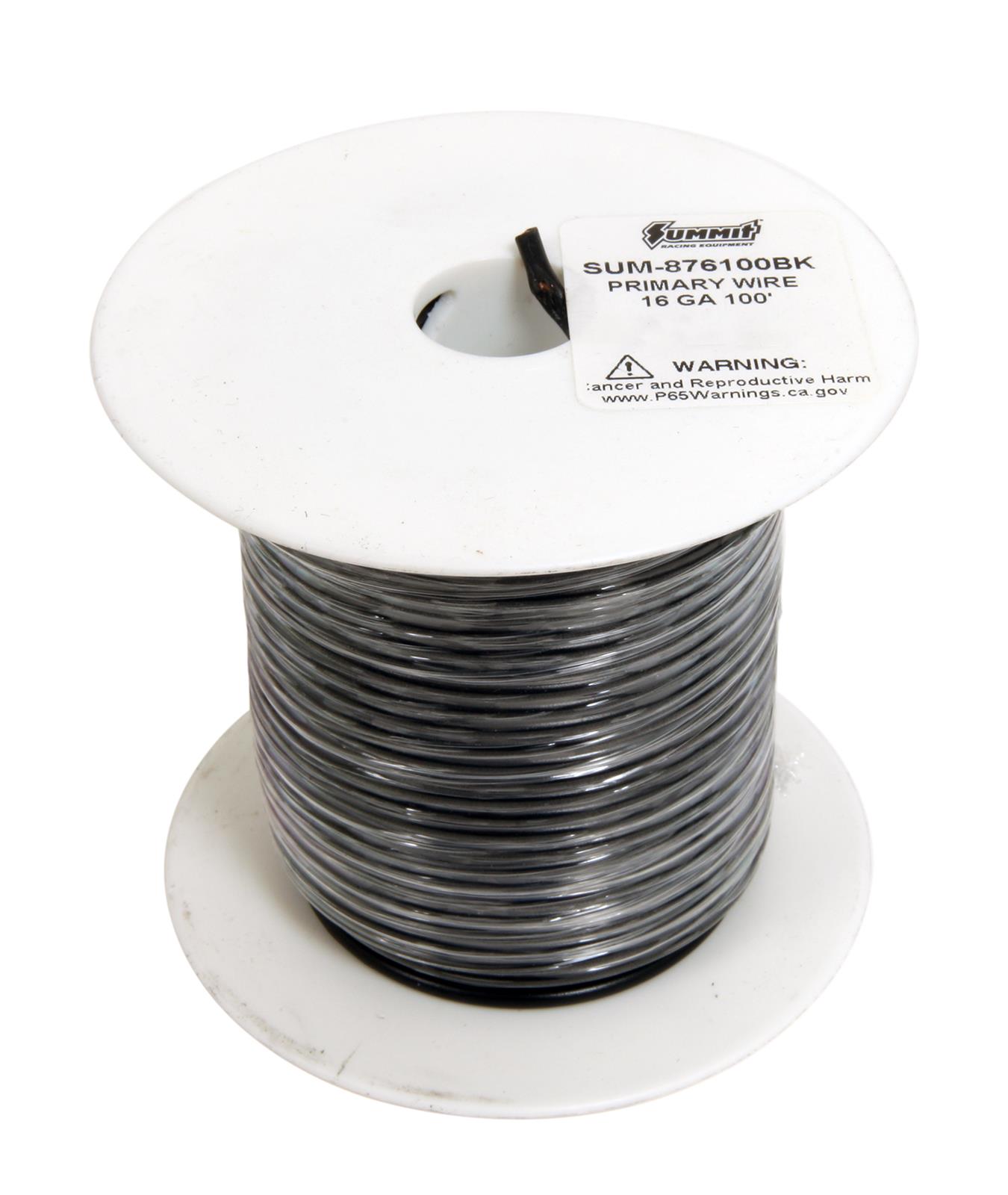Summit Racing SUM-876100BK Summit Racing™ Accessory Wire | DX Engineering