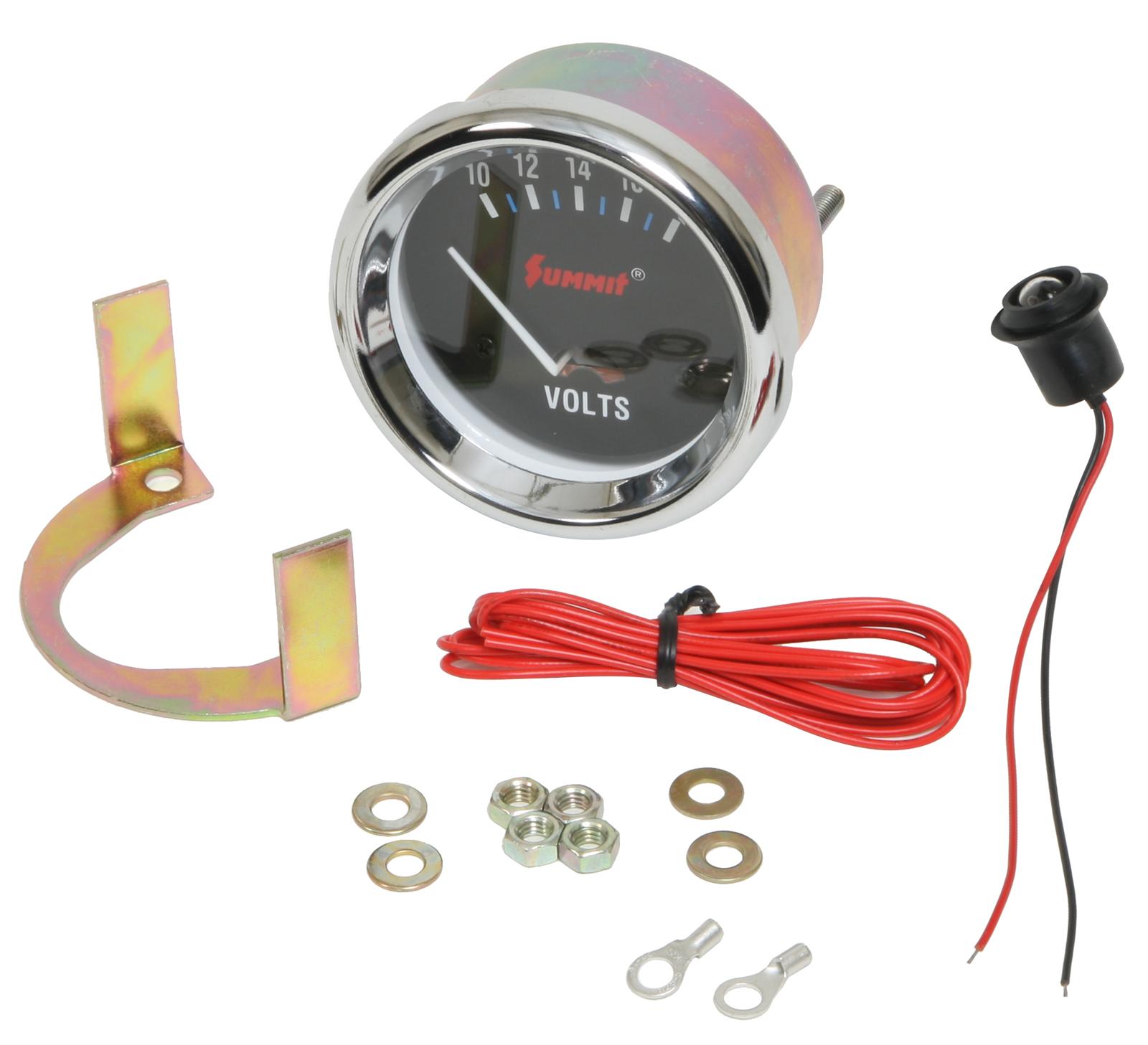 Summit Racing SUM-G29119 Summit Racing™ Analog Electrical Gauges | DX ...