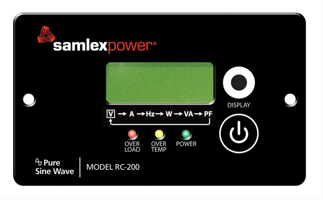 Samlex RC-200 Samlex Inverter Remote Controls | DX Engineering