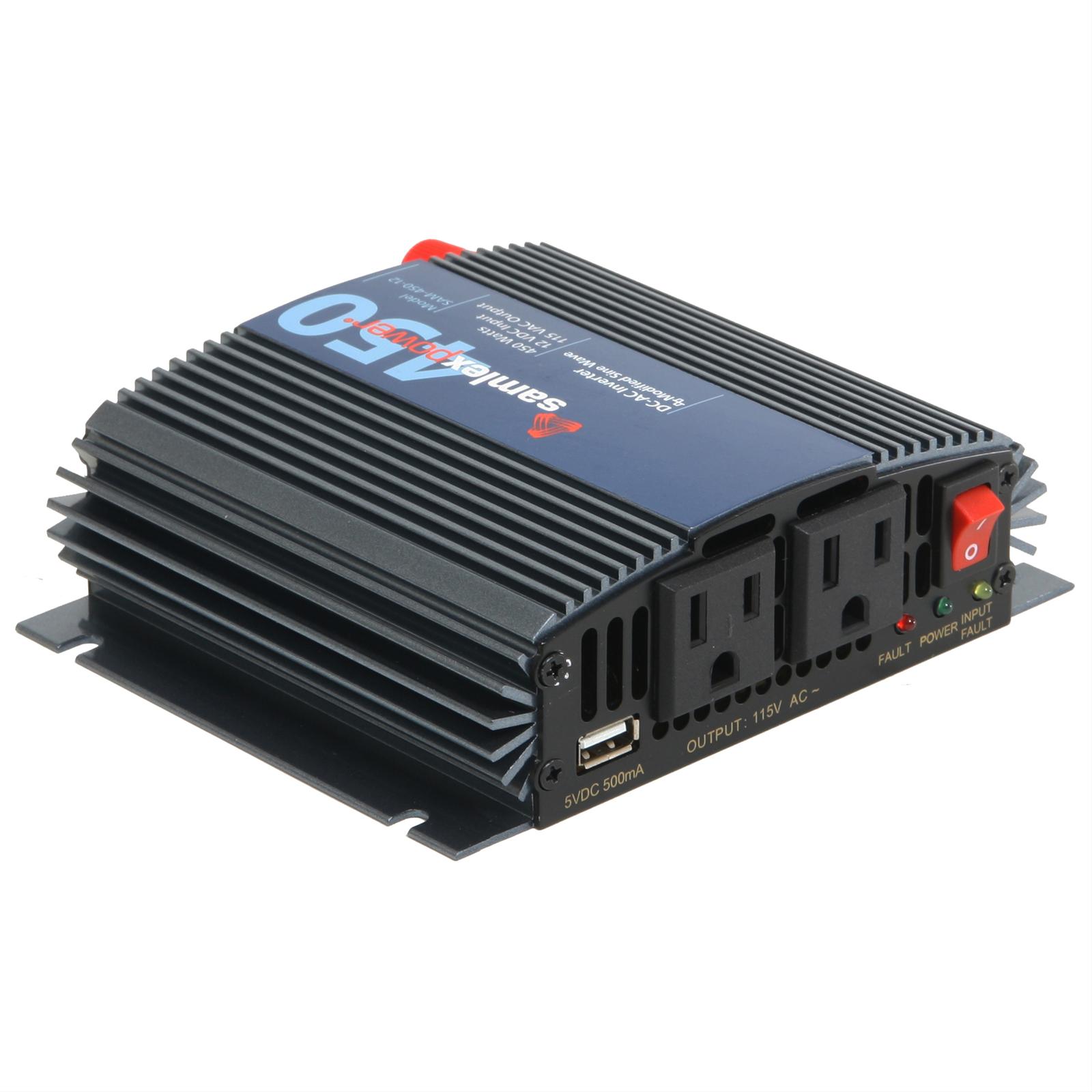 Samlex SAM-450-12 Samlex DC/AC Modified Sine Wave Power Inverters | DX ...