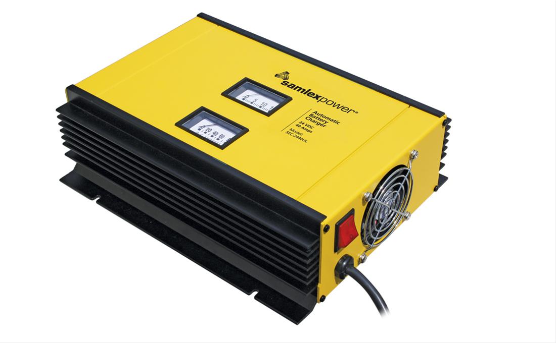 Samlex SEC-2440UL Samlex Three-Stage Battery Chargers | DX Engineering