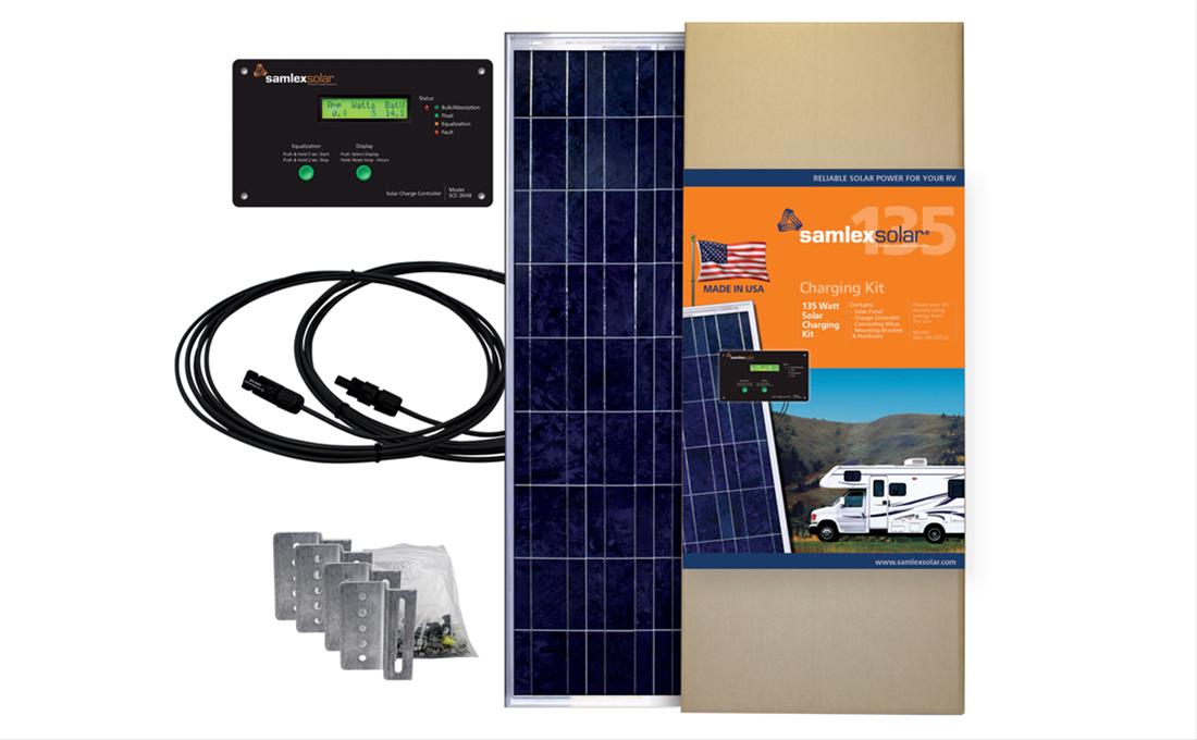 Samlex SRV-135-KIT-USA Samlex Solar Charging Kits | DX Engineering