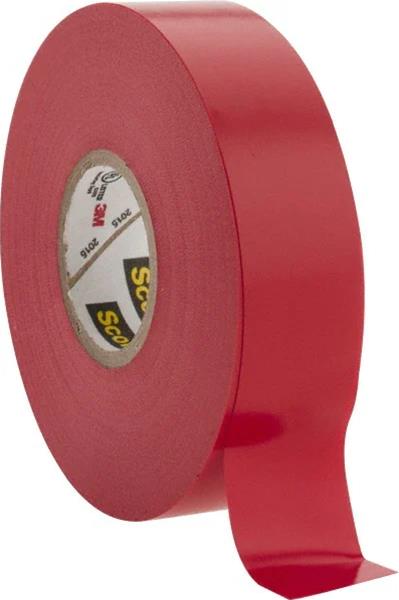 3M 35-3/4X66FT-RD 3M Products Scotch Multi-Colored Premium Vinyl ...