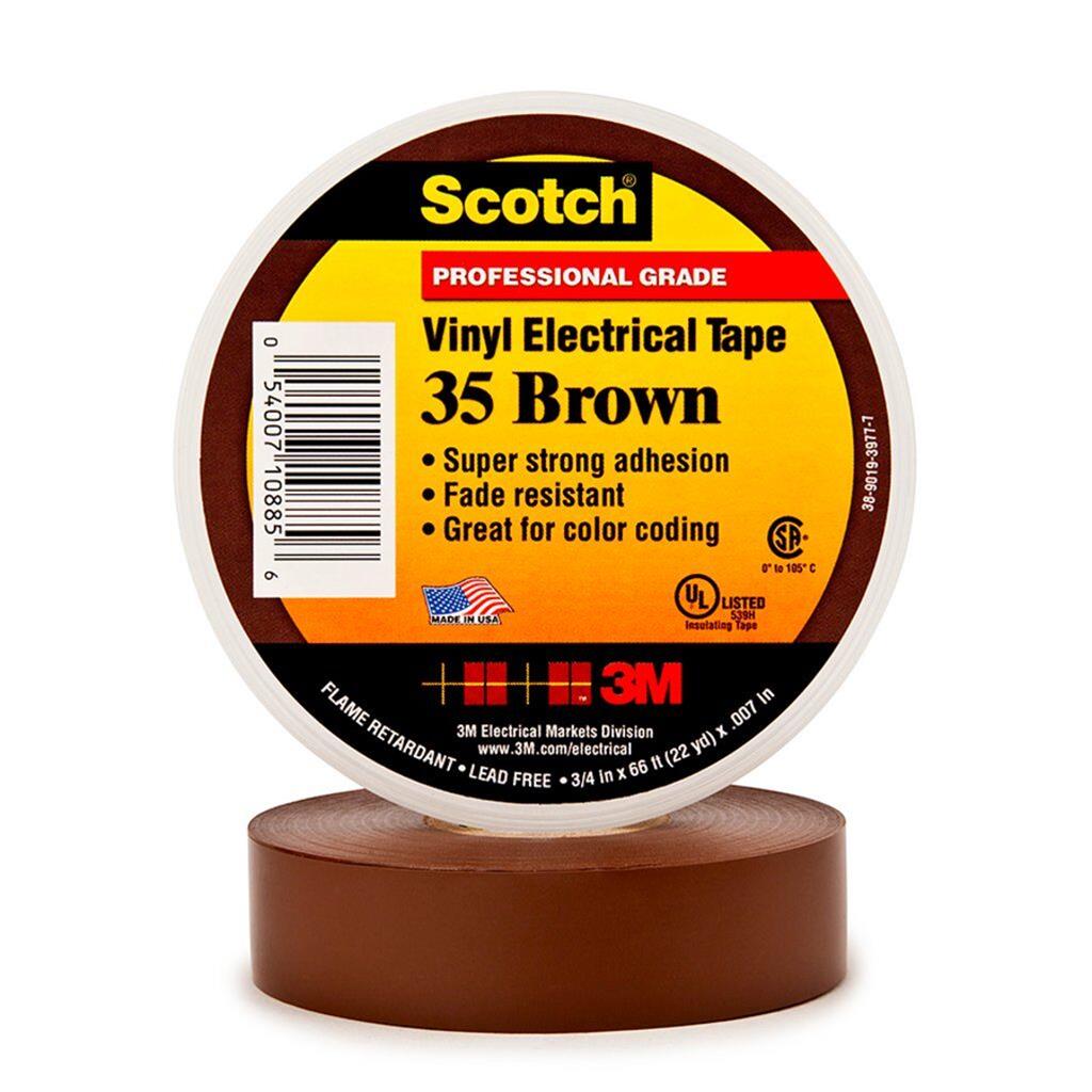 3M 7000031580 3M Products Scotch Multi-Colored Premium Vinyl Electrical ...