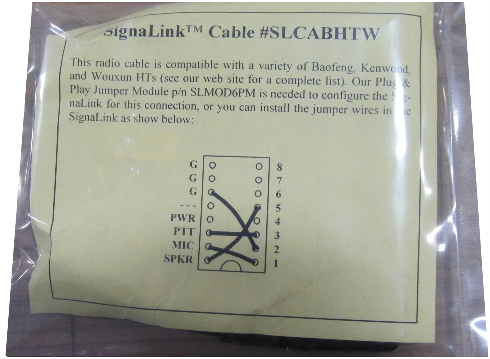 Tigertronics SLCABHTW Tigertronics SignaLink Radio Interface Cables ...