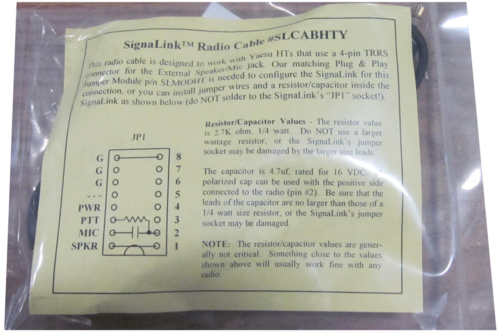 Tigertronics SLCABHTY Tigertronics SignaLink Radio Interface Cables ...