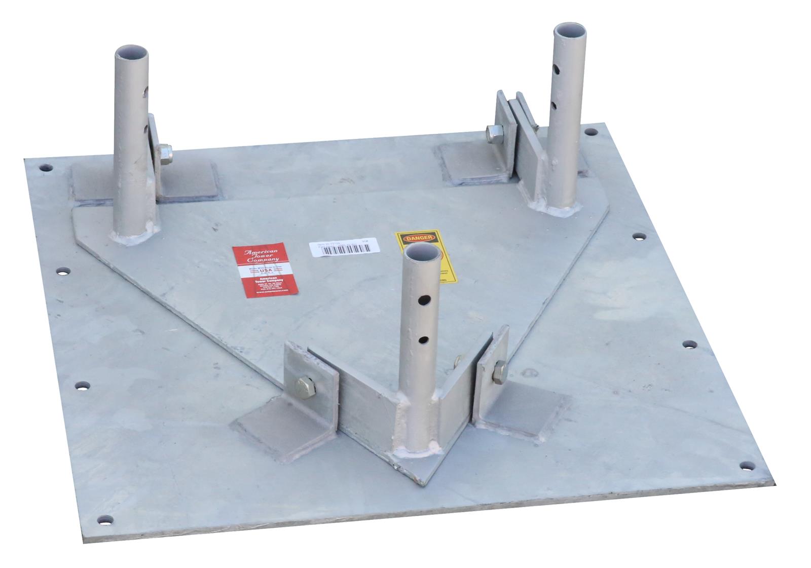 American Tower Company AME45-BH Amerite Tower Base Plates | DX Engineering