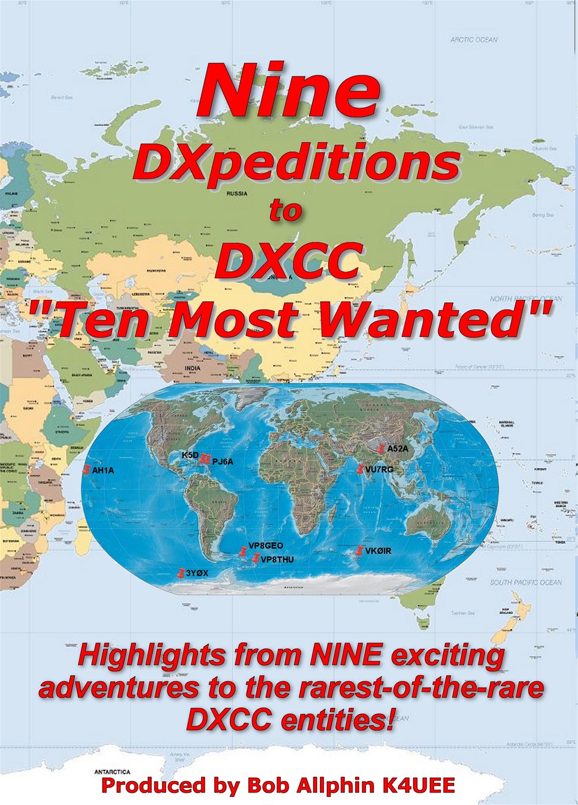 DXpedition Videos by K4UEE DXCC Nine DXpeditions to DXCC Ten Most ...