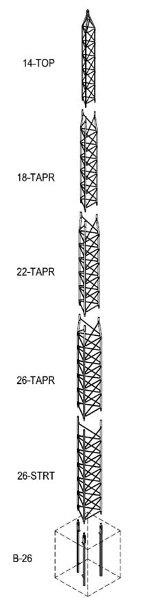 Universal Towers 16-50 Universal Towers Packaged Tower Kits | DX ...