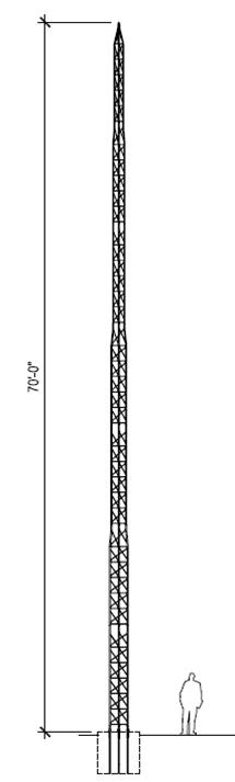 Universal Towers 3-70 Universal Towers Packaged Tower Kits | DX Engineering