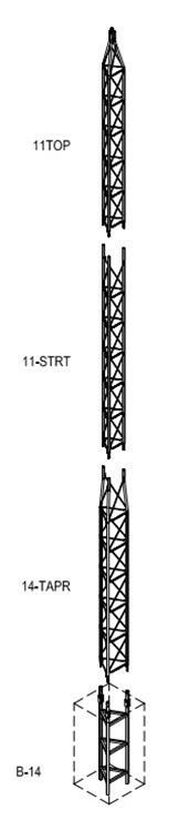 Universal Towers 4-30 Universal Towers Packaged Tower Kits | DX Engineering
