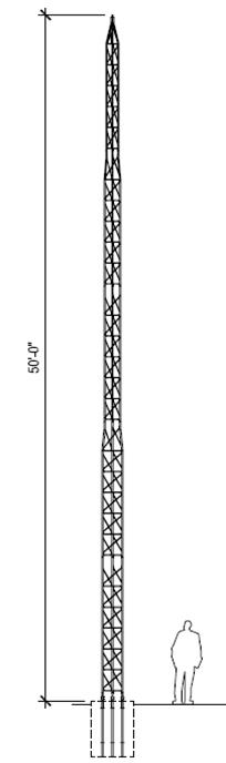Universal Towers 4-50 Universal Towers Packaged Tower Kits | DX Engineering
