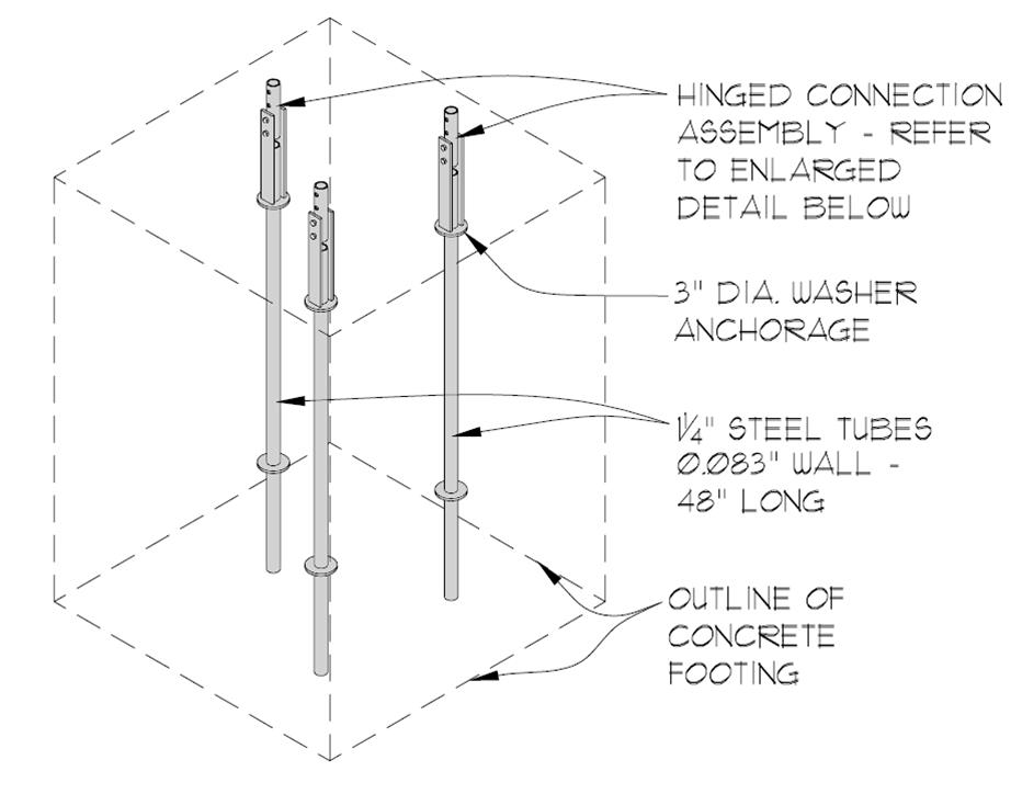 Universal Towers B-18 Universal Towers Tower Base Anchors | DX Engineering