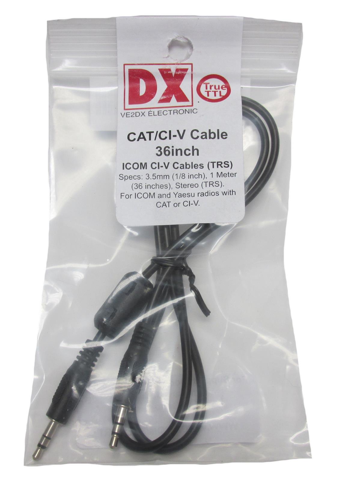 VE2DX Electronics CAT-TRS-36IN VE2DX Electronics CI-V/CAT Radio ...