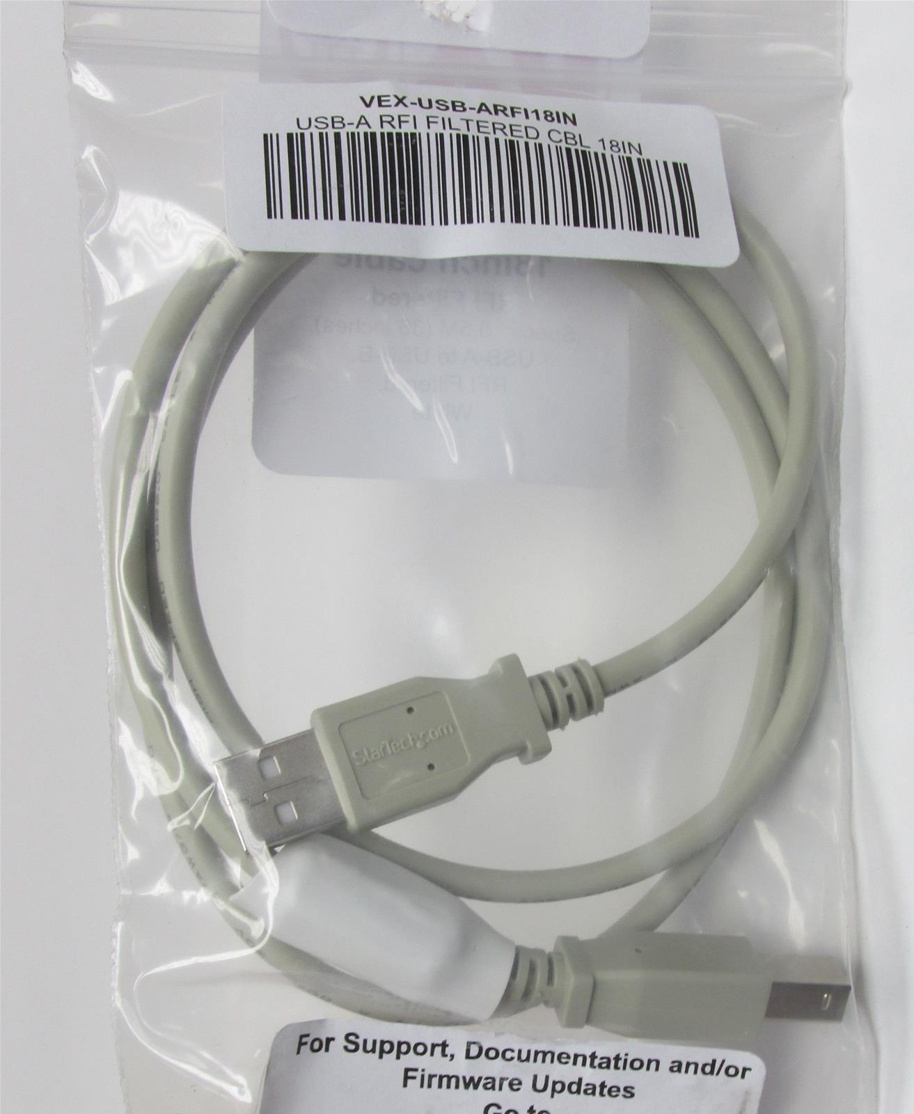 VE2DX Electronics USB-ARFI18IN VE2DX Electronics Filtered USB Cables ...