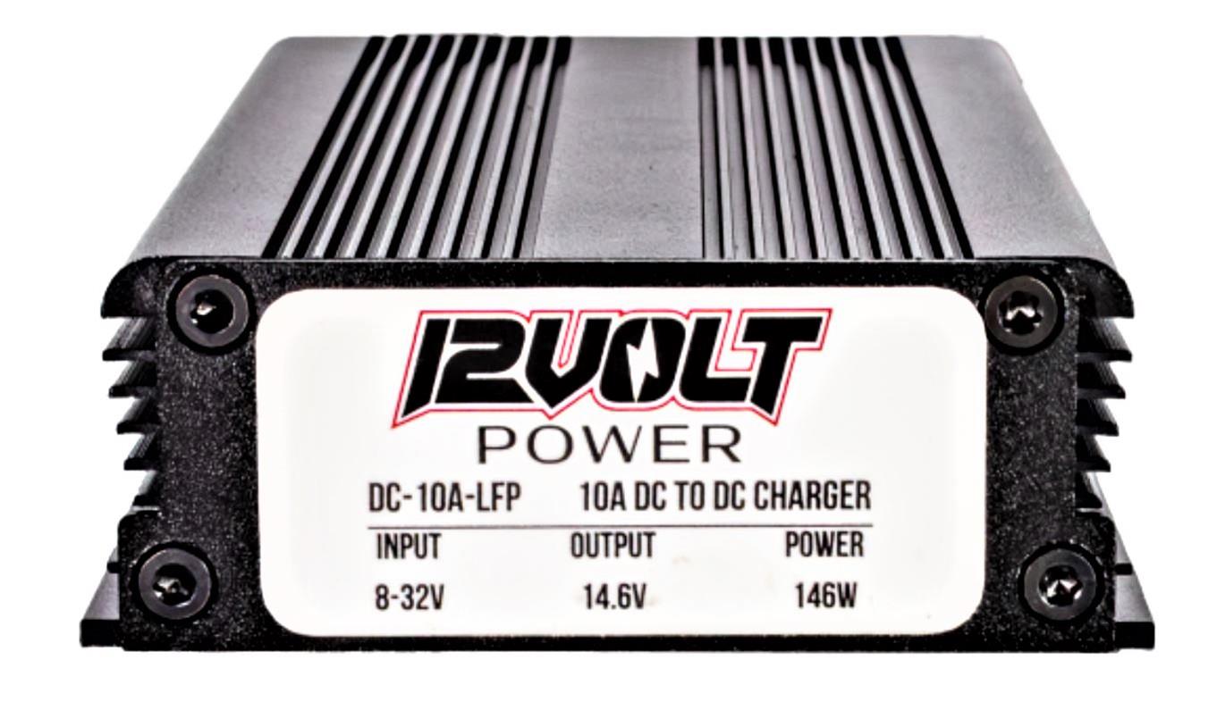 12 Volt Power DC-10A-LFP 12 Volt Power, Inc. 10 Amp Variable DC to DC ...