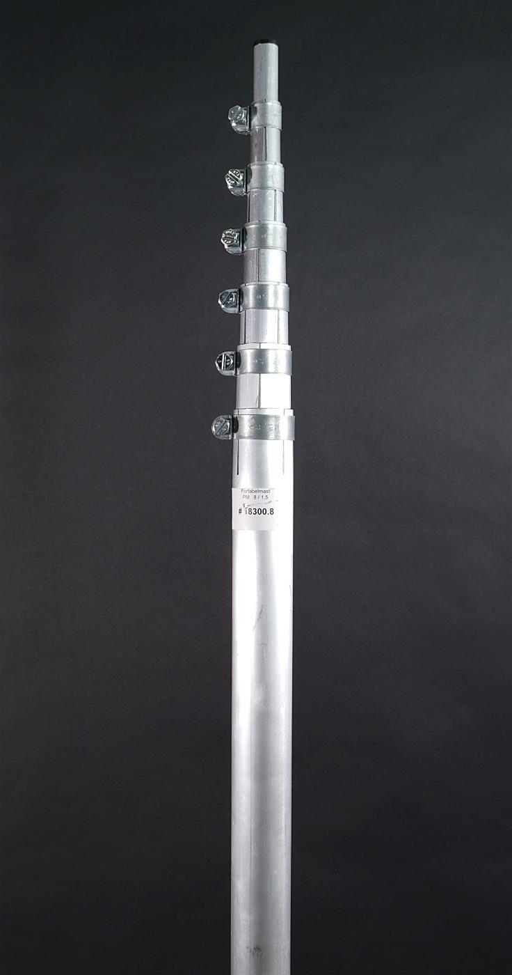 WiMo Antenennen und Electronik 18300-8 WiMo Aluminum Telescoping Masts ...