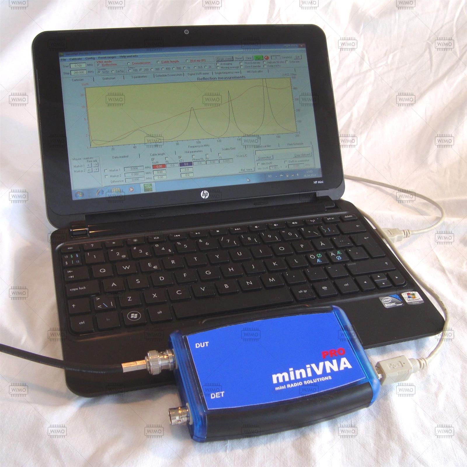 WiMo Antenennen und Electronik MINIVNAPROBT WiMo miniVNA PRO2 Wireless ...