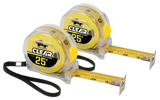 Performance Tool W5043 Performance Tool Clear Tape Measures | DX ...