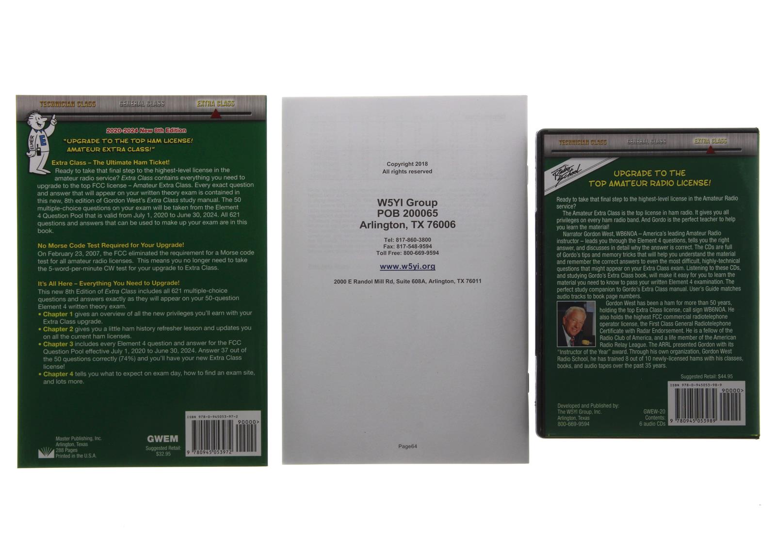 W5YI Group GWEP-20 W5YI Group Amateur Radio License Study Guides | DX ...