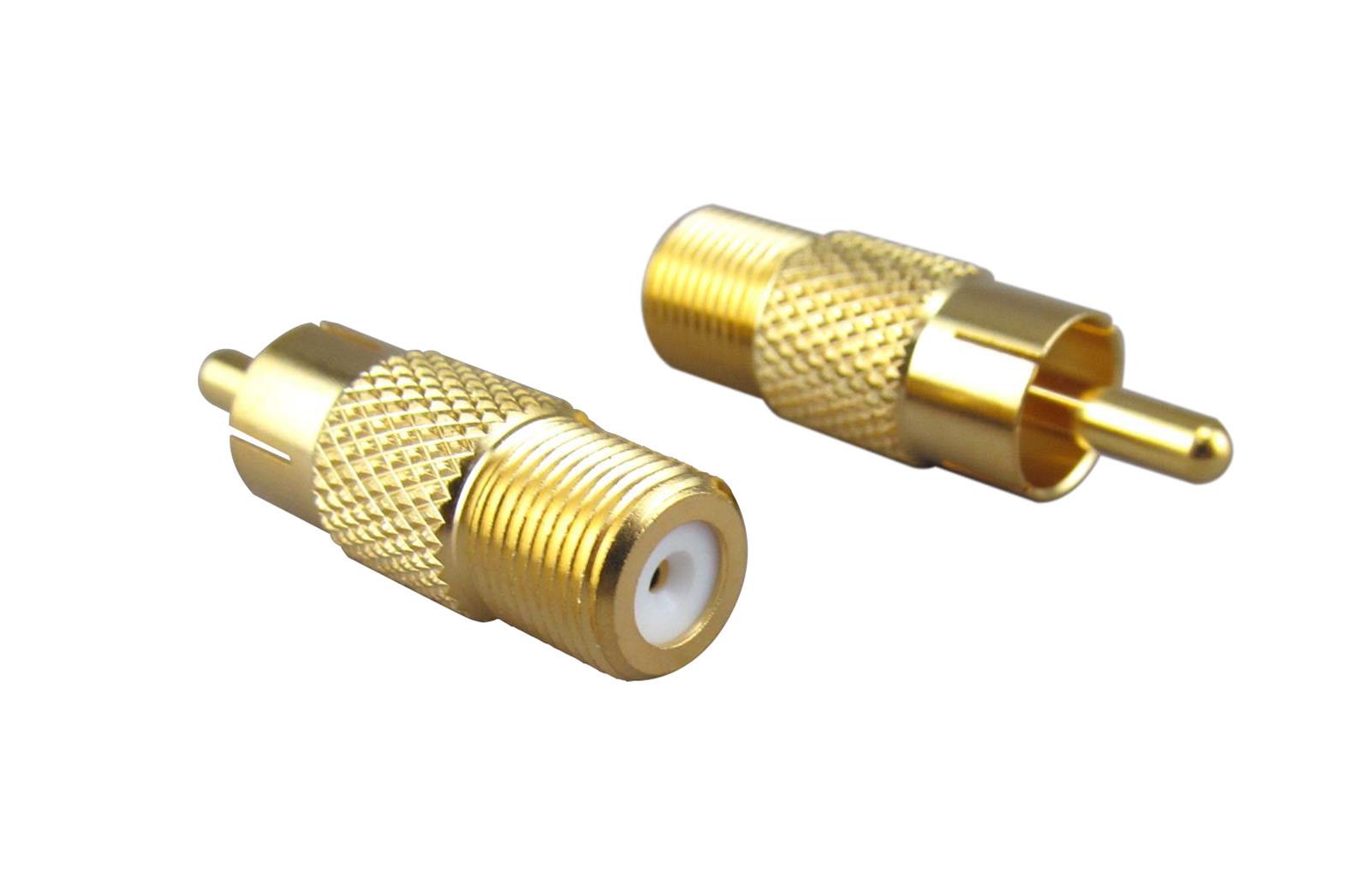 Summit Racing Clearance 2780476 RCA to F 2780476 Coaxial Adapters | DX ...