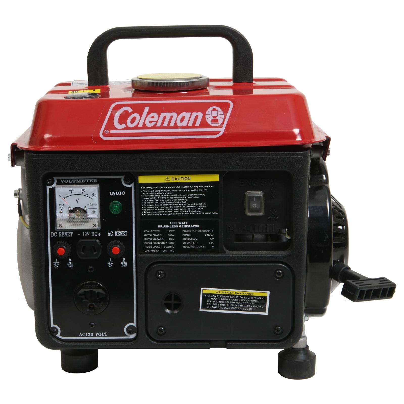 Summit Racing Clearance CM04101 Coleman 1,000 Watt Portable Gasoline ...