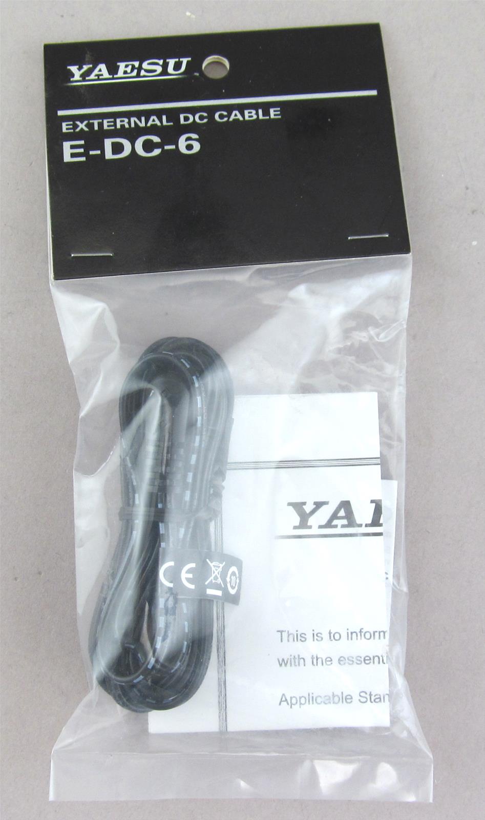 Yaesu E-DC-6 Yaesu DC Adapters and Cables | DX Engineering