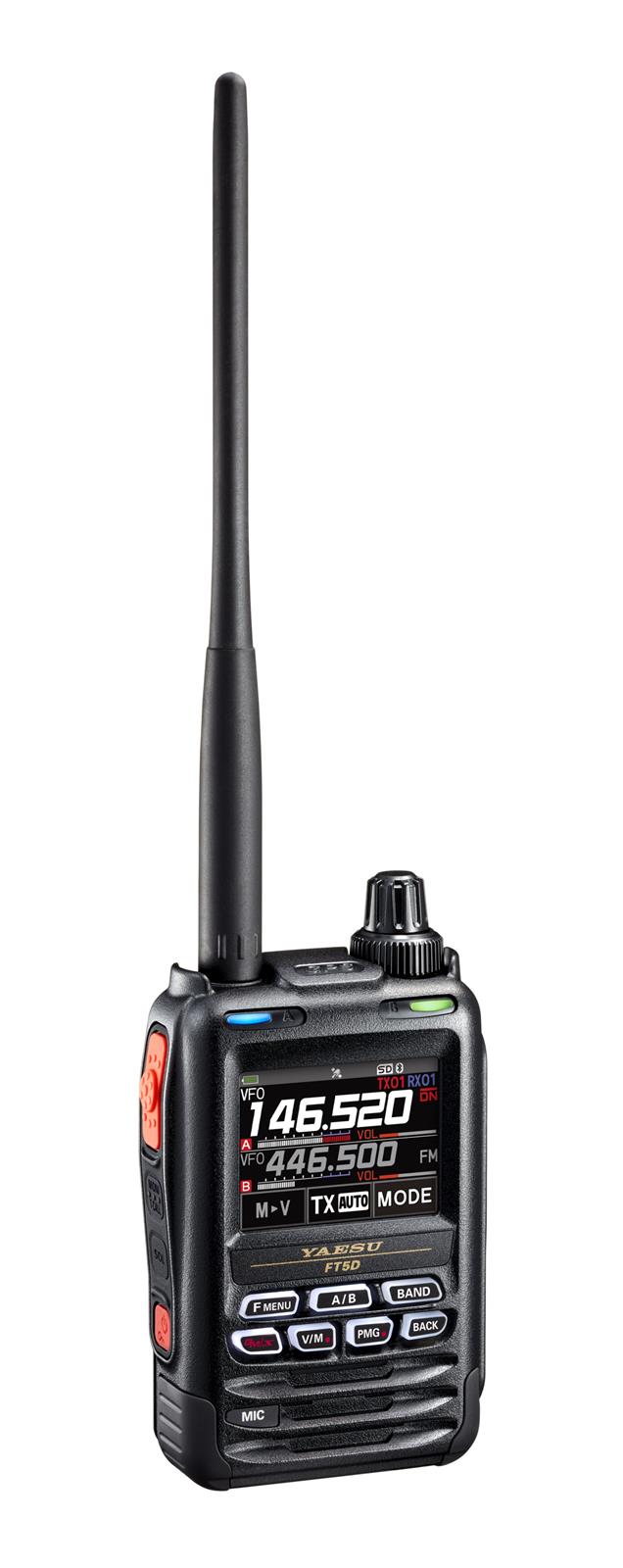 Yaesu FT-5DR Yaesu FT5DR 2m/70cm C4FM/FM Digital Handheld Transceivers ...