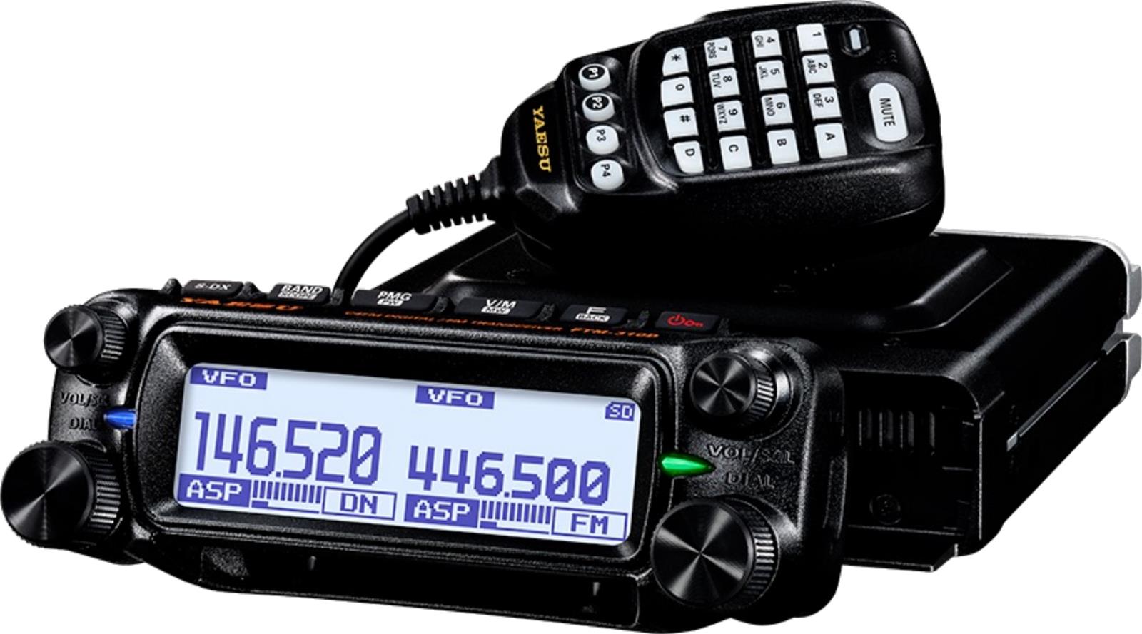 Yaesu FTM-310DRASP Yaesu FTM-310DRASP C4FM/FM 144/430MHz Dual Band Digital Mobile Transceivers ...