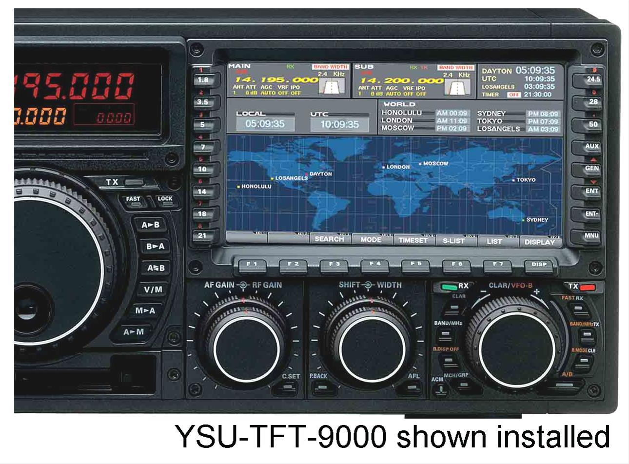 Yaesu TFT-9000 Yaesu TFT-9000 Custom LCD Displays | DX Engineering
